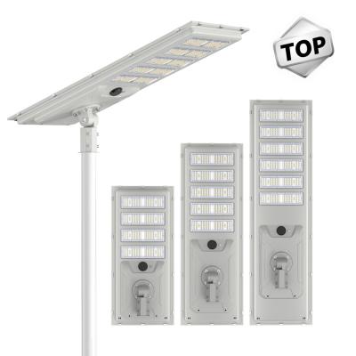 China Engineering Ip65 Waterproof Integrated Induction LED Solar Powered Street Light for sale