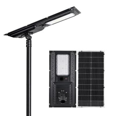 China All In One Solar Street Light 20W 30W Monocrystalline Panel LiFePO4 Battery IP65 for sale