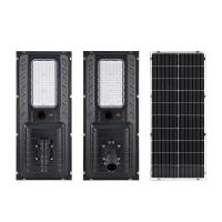 China Outdoor IP65 Solar Street Light 100W High Wattage Night Light for Large Projects for sale