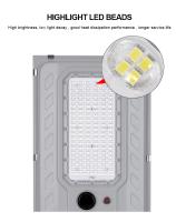China Affordable All in One Solar Street Light with Lithium Battery and Auto Dimming for sale