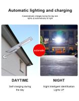 China Outdoor IP65 Solar Street Light 100W High Wattage Night Light for Large Projects for sale
