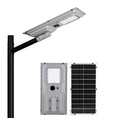 China 9th Gen Waterproof Solar Street Light 60W 100W for Parking Lot Road Lighting for sale