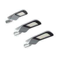 China AC Power LED Street Light 50W to 200W Glass Lens 100-277V Wide Voltage for sale