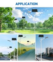 China UNIKE UNK-YW Split Solar Street Light 40W-150W Lithium Battery MPPT Controller IP66 for sale
