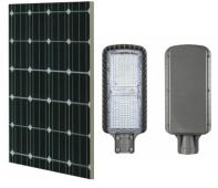 China Aluminum Smart Solar Street Light 40W-150W MPPT Controller LiFePo4 Battery IP66 for sale