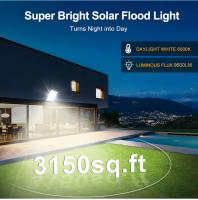 China Outdoor Security Solar Flood Light IP66 Waterproof with Automatic Dimming for sale