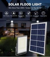 China Solar LED Flood Light 20W-60W IP66 Waterproof Outdoor Floodlighting Solution for sale