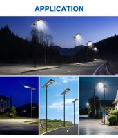 China UNIKE Adjustable Module All In One Solar Street Light 30W-90W Bifacial IP65 Motion Sensor for sale