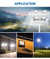 China 165lm/W Outdoor LED Flood Light IP66 Waterproof Sports Field Lighting with Die Cast Aluminum Housing for sale