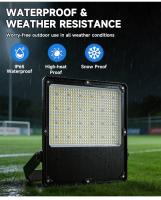 China 165lm/W Outdoor LED Flood Light IP66 Waterproof Sports Field Lighting with Die Cast Aluminum Housing for sale