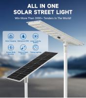 China Smart Remote Control All-in-One Solar Street Light MPPT Controller Dusk to Dawn for sale