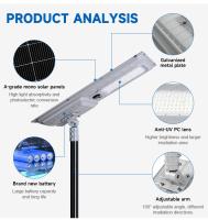 China Wholesale All in One Solar Street Lamp with 5050SMD LED and Lithium Battery for sale