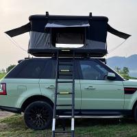 China 4 Person Hard Shell Roof Top Tent 82.68x53.15x37.4 Inch Aluminum Honeycomb Panel for sale