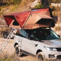 China ABS Fold Out Car Roof Tent Spacious Hard Rooftop Tent 210x125x35cm for sale