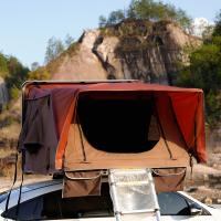 China ABS Fold Out Car Roof Tent Spacious Hard Rooftop Tent 210x125x35cm for sale