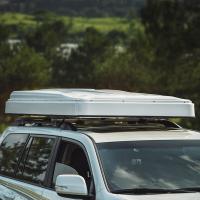 China ABS Fold Out Car Roof Tent Spacious Hard Rooftop Tent 210x125x35cm for sale