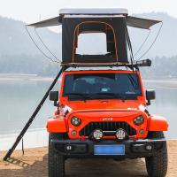 China ABS Hard Shell Pop Up Car Tent Rectangular Rooftop Camping Tent For Truck Suv for sale