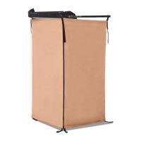 China Oxford Car Awning Shower Tent Outdoor Bath Toilet Tent 39x39x71 Inch Aluminum Frame for sale