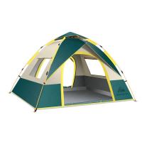 China 3-4 Person Quick Setup Camping Tent 210x200x135cm Automatic Opening Outdoor Shelter for sale