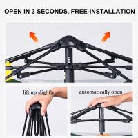 China 3-4 Person Quick Setup Camping Tent 210x200x135cm Automatic Opening Outdoor Shelter for sale