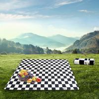 China Outdoor Travel Camping Picnic Blanket Waterproof Sand Proof 200x145 cm with Carry Strap for sale