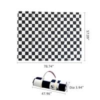 China Outdoor Travel Camping Picnic Blanket Waterproof Sand Proof 200x145 cm with Carry Strap for sale