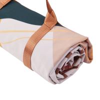 China Double Layer Oxford Picnic Mat 180x180cm Waterproof Camping Blanket with Personalized Pattern for sale