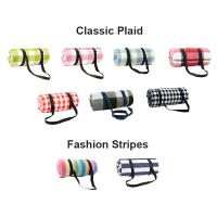 China Foldable Moisture Proof Oversized Picnic Blanket Acrylic Fabric Custom Camping Blanket Thickened for sale