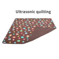 China 190T Polyester Taffeta Waterproof Picnic Blanket 150x200cm Ultrasonic Quilted Luxury Outdoor for sale