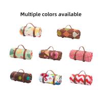 China 190T Polyester Taffeta Waterproof Picnic Blanket 150x200cm Ultrasonic Quilted Luxury Outdoor for sale