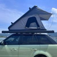 China Aluminum Frame Hard Shell Roof Top Tent 1-2 Person 300kg Load Capacity for Car Camping for sale