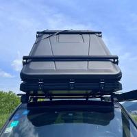 China Aluminum Frame Hard Shell Roof Top Tent 1-2 Person 300kg Load Capacity for Car Camping for sale
