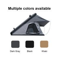 China Aluminum Frame Hard Shell Roof Top Tent 1-2 Person 300kg Load Capacity for Car Camping for sale