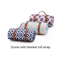 China Personalised Extra Large Packable Floral Picnic Blanket For A Picnic for sale