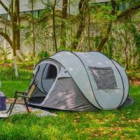 China Oxford Cloth Pop Up Camping Tent 6 Person Lightweight 114x82x49 Inch for Outdoor for sale