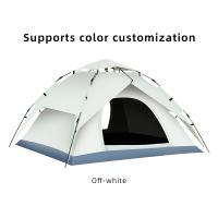 China Outside Four Man Tent Automatic Family Camping Tent Double Layer for sale