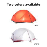 China Oxford Cloth 2 Person Backpacking Tent 4 Season 210x135x100 cm 2.50 kg for sale