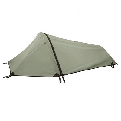 China 210T Polyester Camping Tent Widened Breathable Hooped Bivvy Bag 200x137x90cm 1.40kg for sale