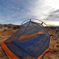 China 210T Polyester Camping Tent Widened Breathable Hooped Bivvy Bag 200x137x90cm 1.40kg for sale