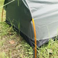 China Ultralight One Person Backpacking Tent Bivy Sack 0.78kg Army Green Camping Shelter for sale