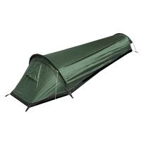China Ultralight One Person Backpacking Tent Bivy Sack 0.78kg Army Green Camping Shelter for sale