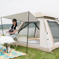 China Automatic 4 Person Camping Tent 210D Oxford Fabric 210x210x140 cm for sale