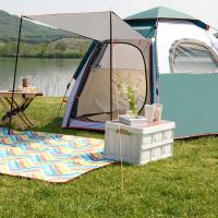 China Automatic Pop Up Hexagon Camping Tent 280x240x155cm 210D Oxford Cloth for 5-8 Persons for sale