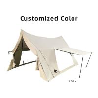 China Waterproof 8 Person A Frame Camping Tent 600x500x240 cm UV Protection Oxford Cloth for sale