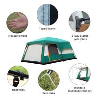 China Quick Setup Spacious 12 Person Tents Instant Cabin Large Camping Tents for sale