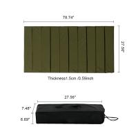 China Oxford Outdoor Camping Mat Portable Folding Mattress 200x70cm for One Person for sale
