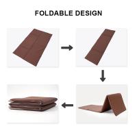 China Waterproof Double Sleeping Mat Camping Outdoor Hiking Tri Fold Sleeping Pad for sale