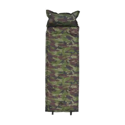 China PVC Self Inflating Sleeping Pad 186x60cm 0.90kg Outdoor Camping Mattress R6 for sale