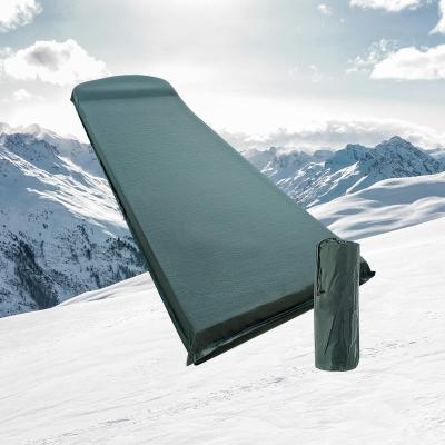 China TPU Self Inflating Double Camping Mat 196x69cm 8cm Thick Outdoor Sleeping Pad for sale