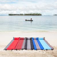 China Gray Self Inflating Sleeping Pad Self Inflating Hiking Mattress 63x24x56cm for sale